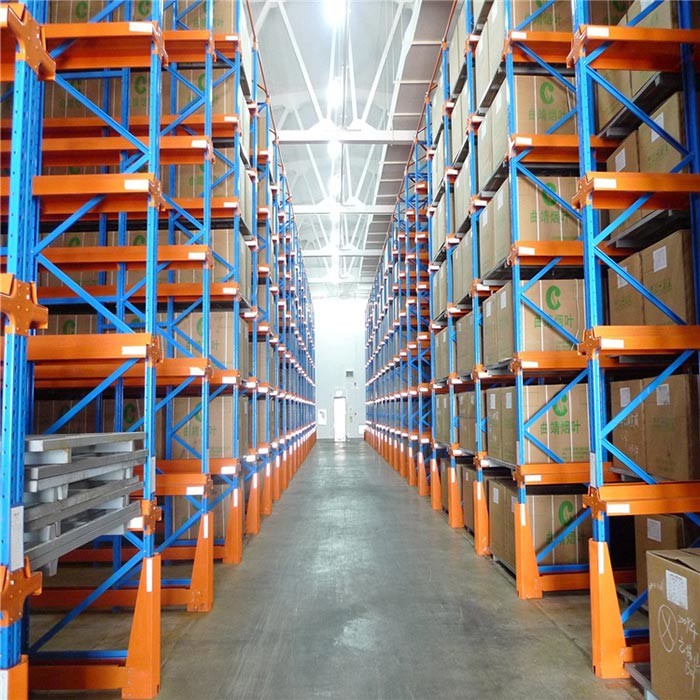 คลังสินค้า Drive ใน Pallet Racking Powder Coating Heavy Duty Industrial ...